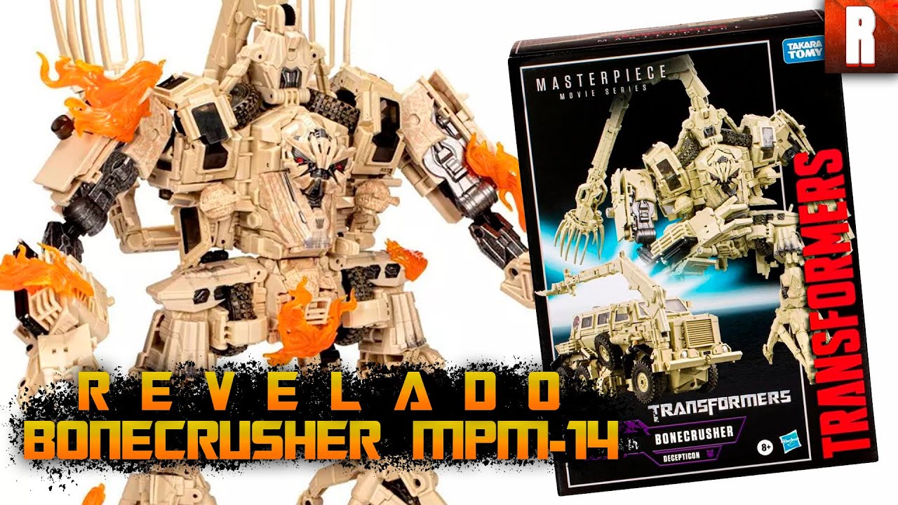REVELADO BONECRUSHER MASTERPIECE TRANSFORMERS! - YouTube