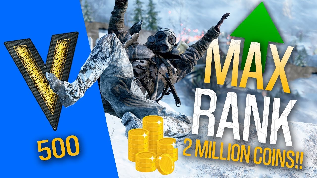 2,000,000 Company Coins 👀 Max Rank Increase - BF5 - YouTube