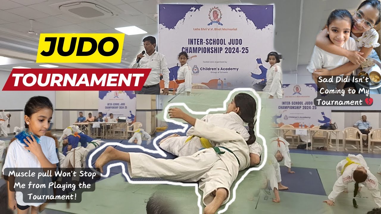 🥋Judo Tournament Vlog: Prepping with Pulled Muscle💪Fighting Through the ...