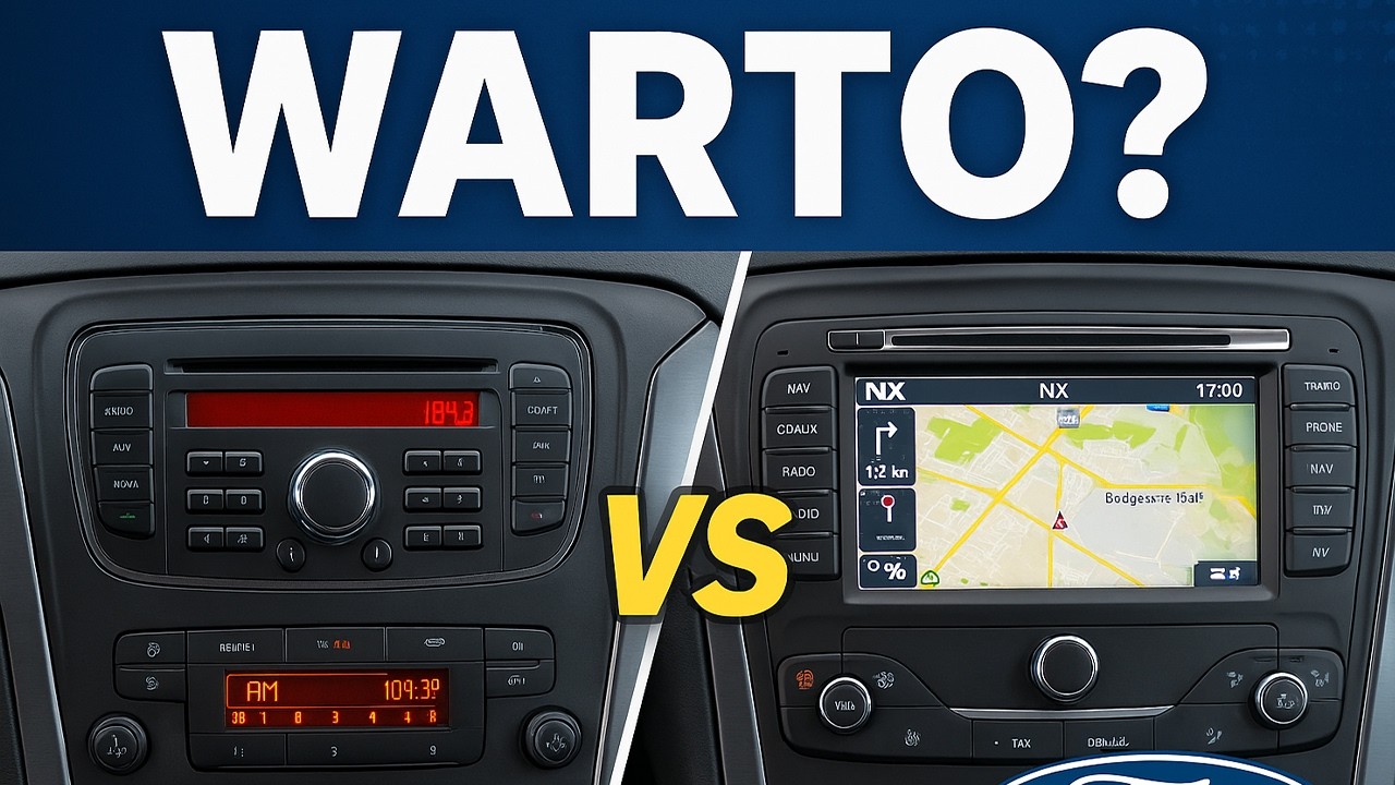 Czy warto wymienić radio na FORD NX? - YouTube