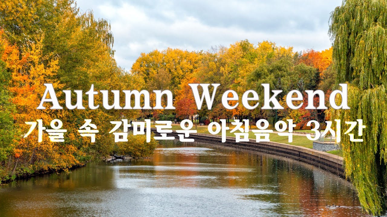 가을에 듣는 연주곡🌾가을 속 감미로운 아침음악 3시간 🎵 힐링음악, 요가음악, 명상음악, 스트레스해소음악 (Autumn ...