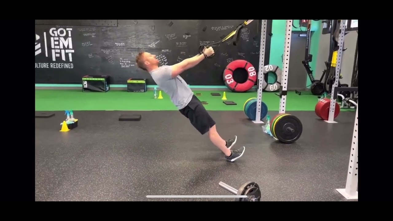 TRX Hinge—Bicep Curl - YouTube