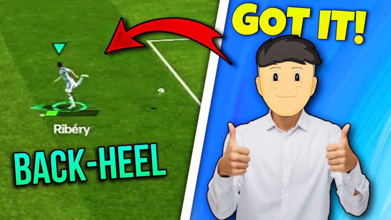 BACK-HEEL KICK is the Hardest trick in FC Mobile? - YouTube