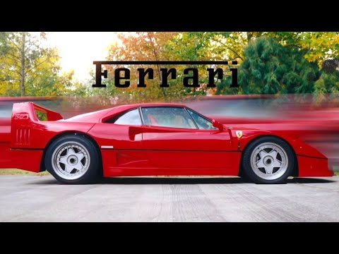 Ferrari F40 edit - YouTube