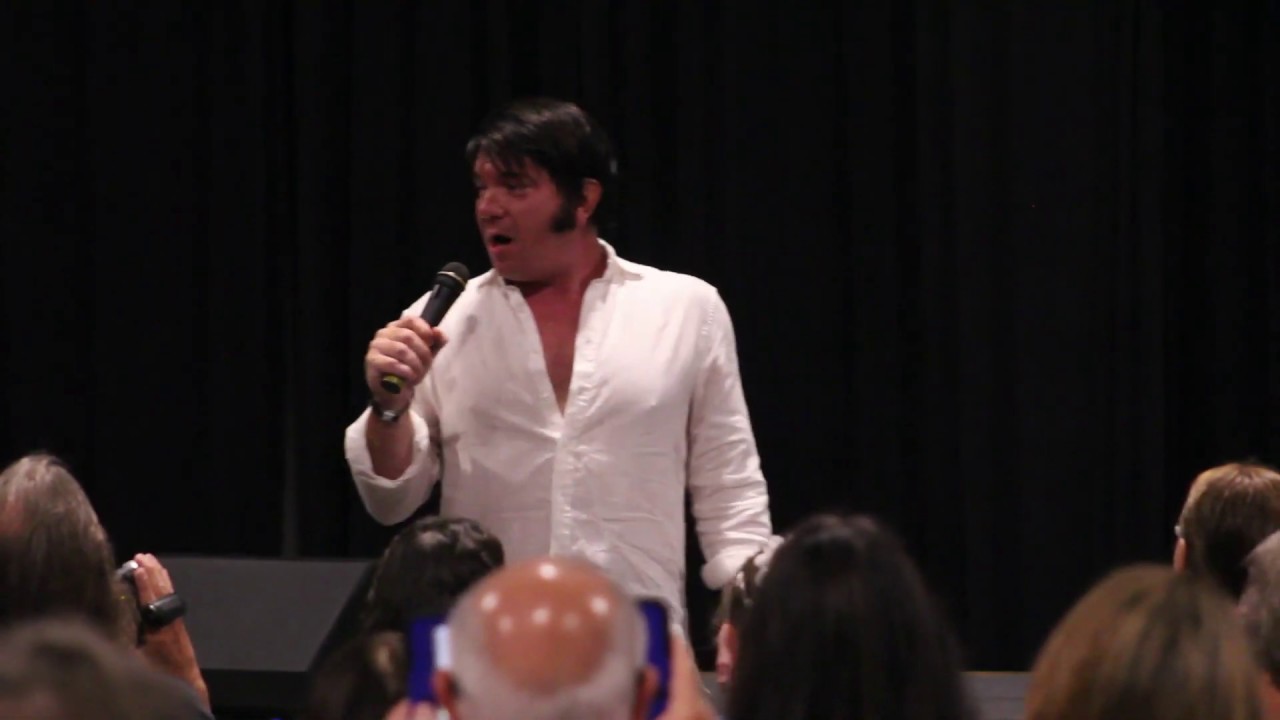 Brad Mitchell sings Pledging My Love Elvis Week 2019 - YouTube