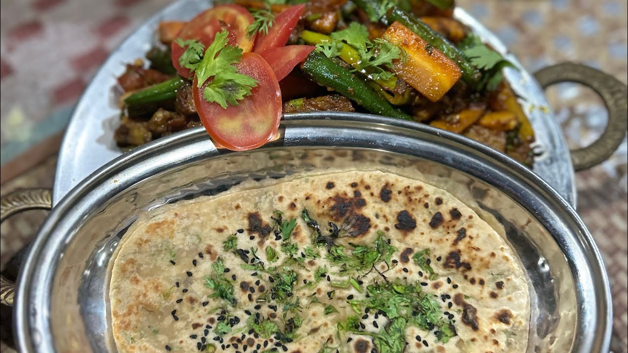 Veggie SUBJI & Kulcha - YouTube