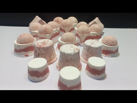 Asmr Baking Soda / Red And White Soft Crush / Asmr Ah 1