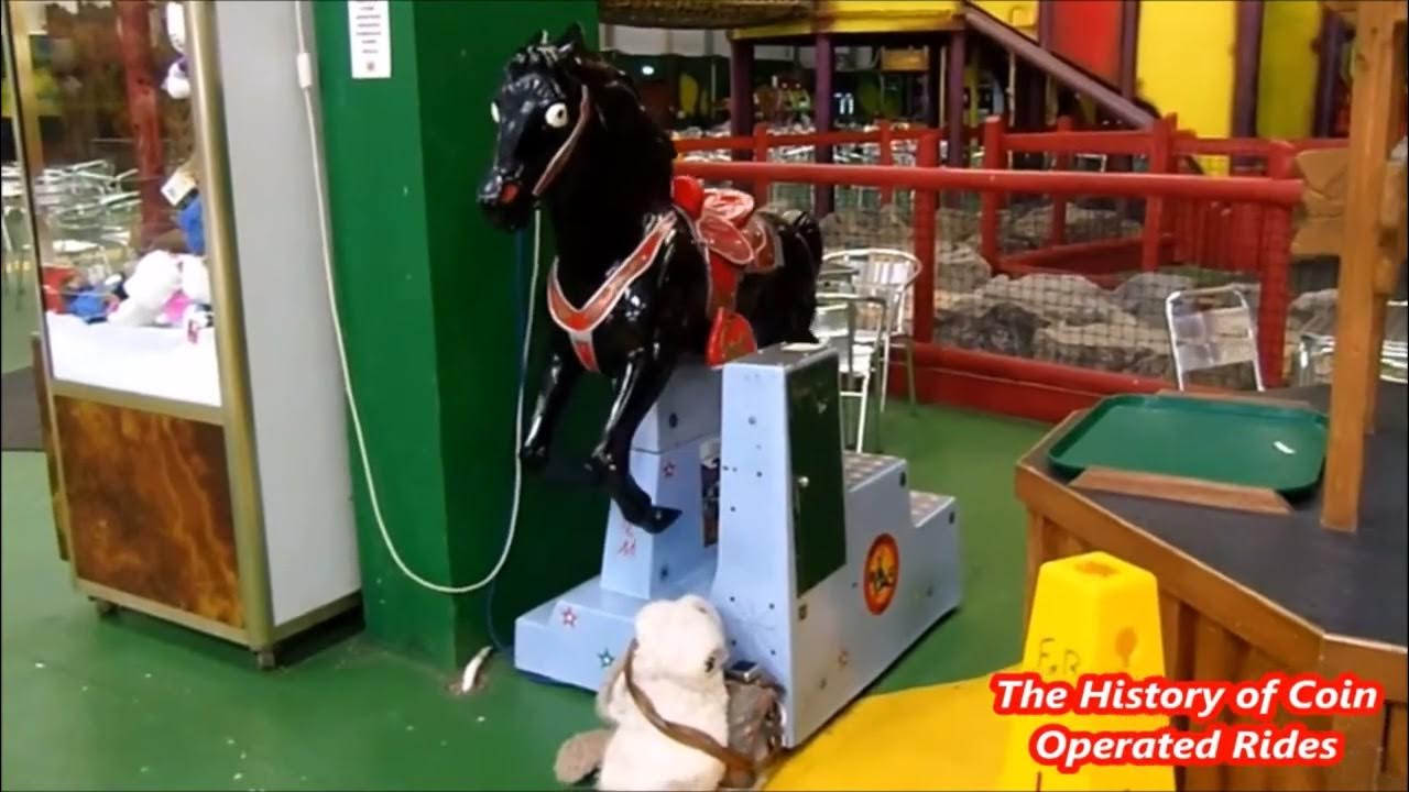 1970s Automatic Toys Modena Coin Operated Horse Kiddie Ride - YouTube