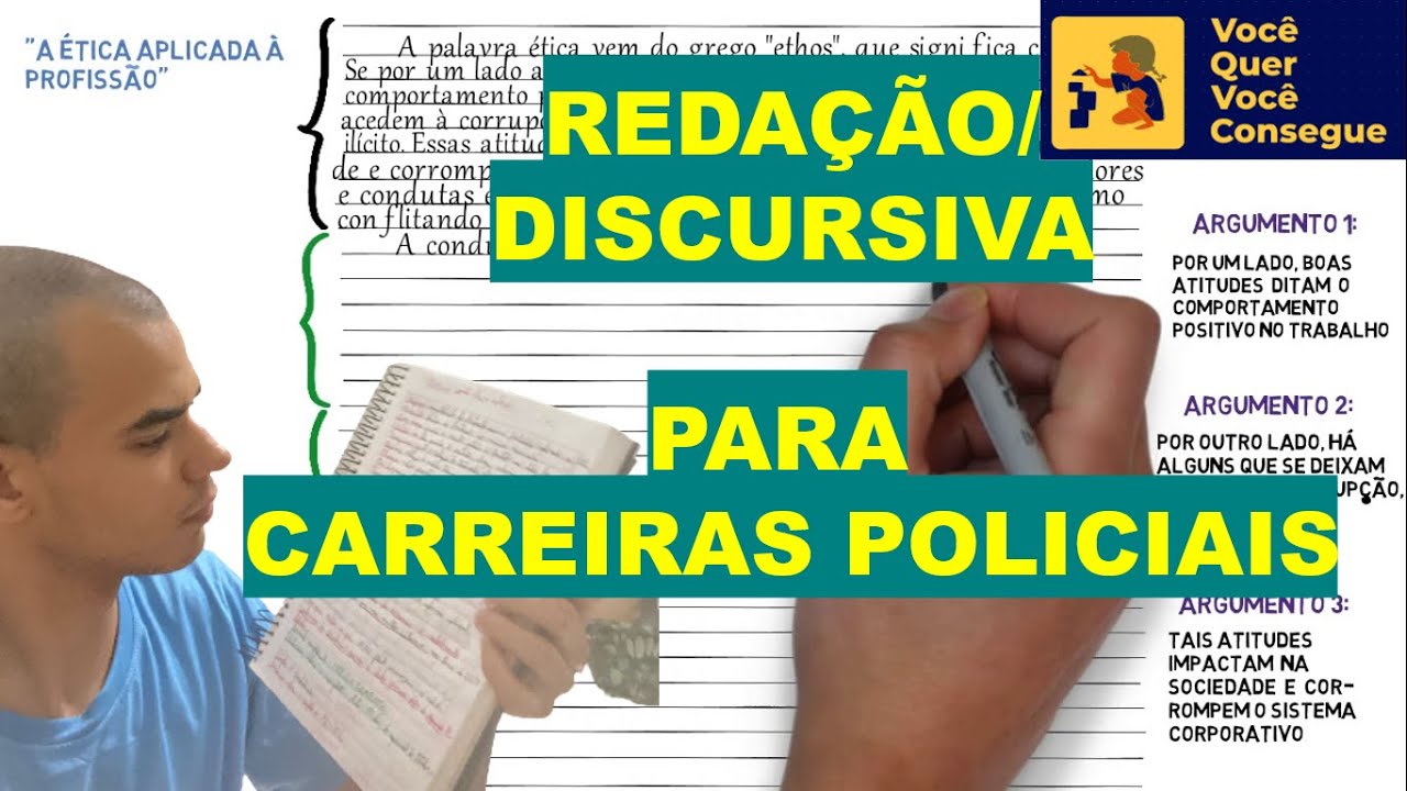 Como Fazer Redação Discursiva - FDPLEARN