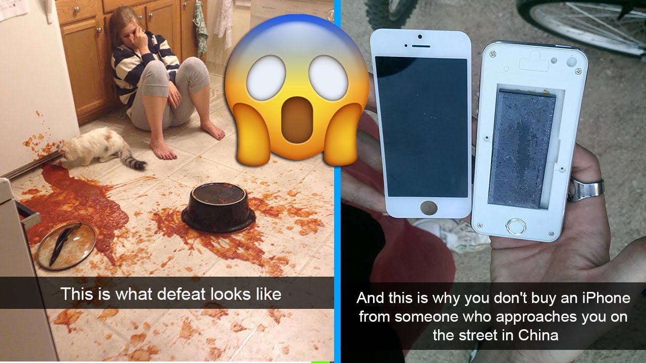 To Laugh or To Cry: 10+ Snapchat Fails Of People Having A Worse Day ...