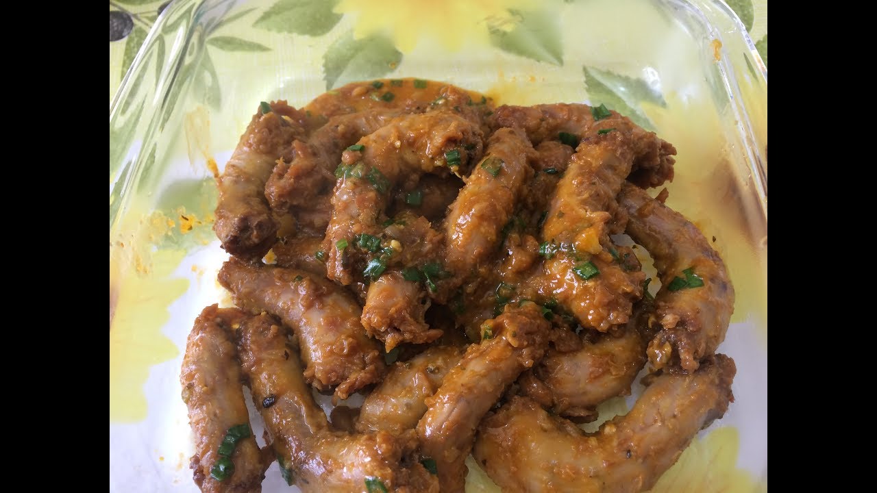 PESCOÇO DE FRANGO COZIDO E MUITO SABOROSO! COOKED AND TASTY CHICKEN ...