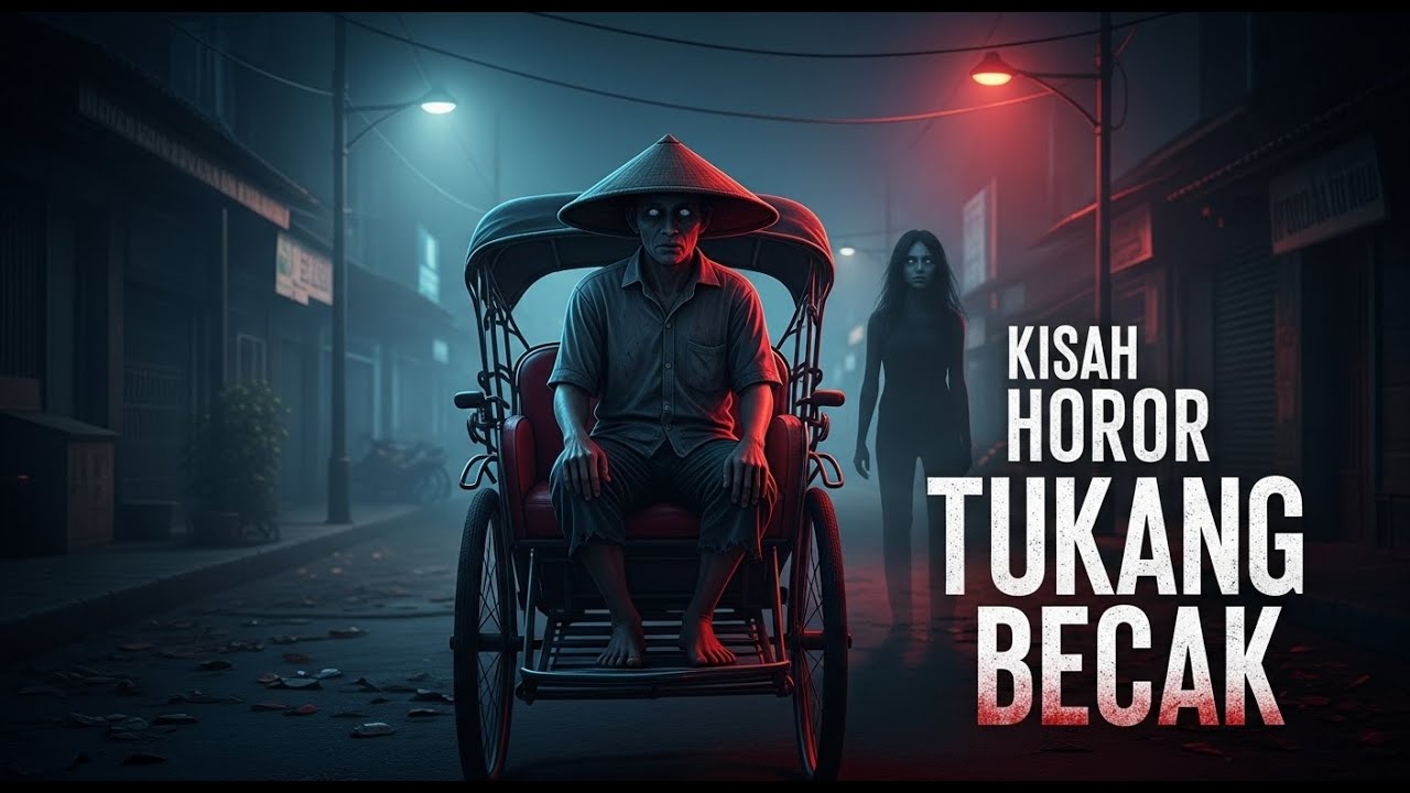 SEREM !!! Kisah Horor Tukang Becak - cerita horor - YouTube