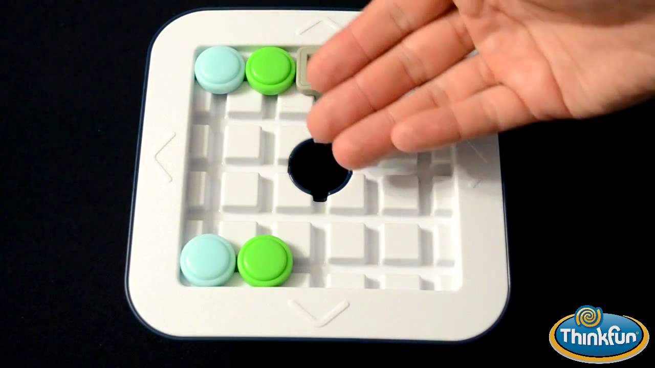 Thinkfun 'Скользящие фишки' TILT - YouTube