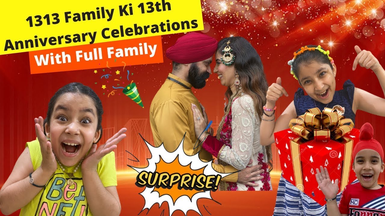1313 Family Ki 13th Anniversary Celebrations - With Full Family | RS ...