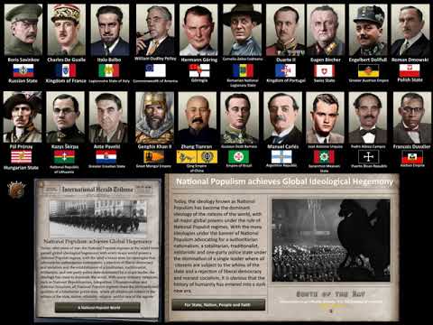 Kaiserreich/Kaiserredux Custom Super Event: National Populist Ideological Hegemony