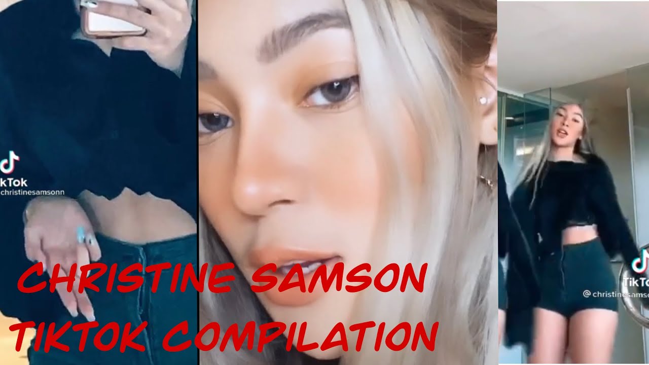 Christine Samson Tiktok Compilation - YouTube