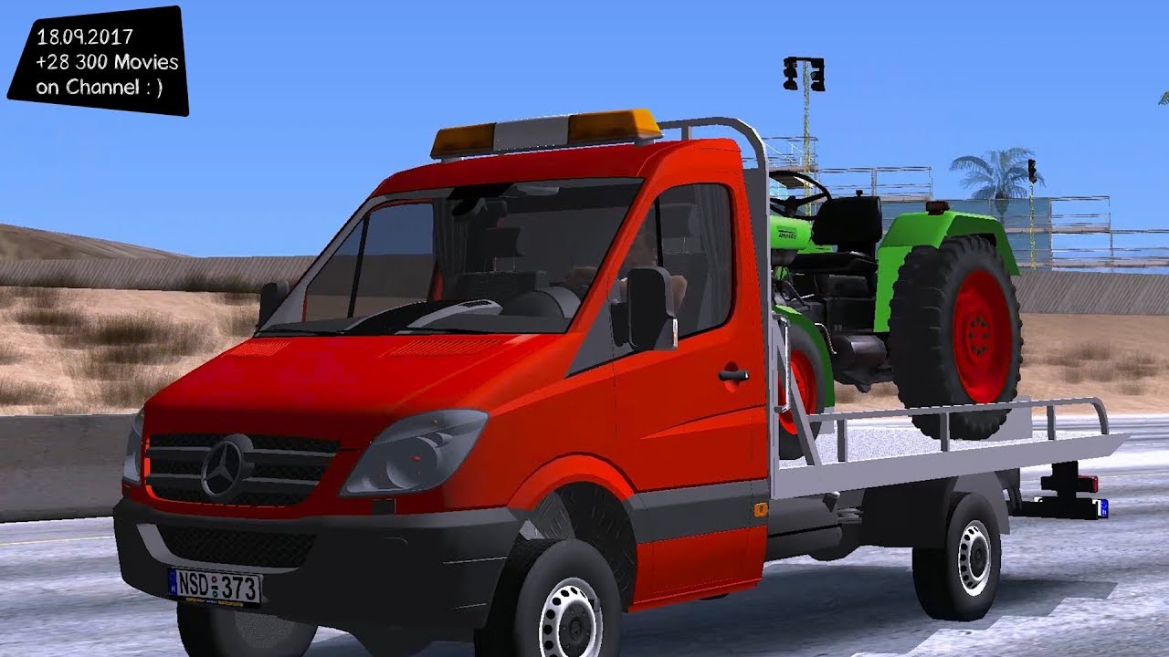 Mercedes Benz Sprinter Abschleppwagen _REVIEW - YouTube