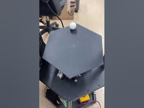 Robotics Research - Robot bouncing a ball - YouTube