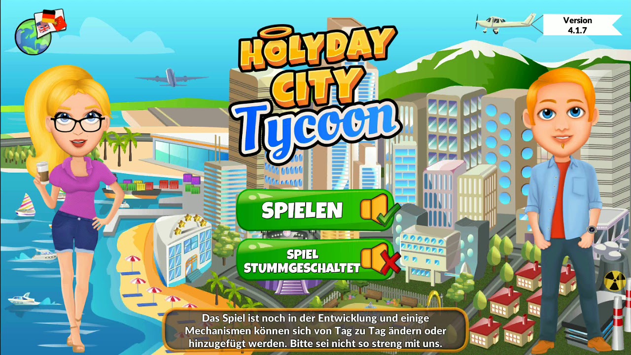 Holiday City tycoon lets play #1 - YouTube