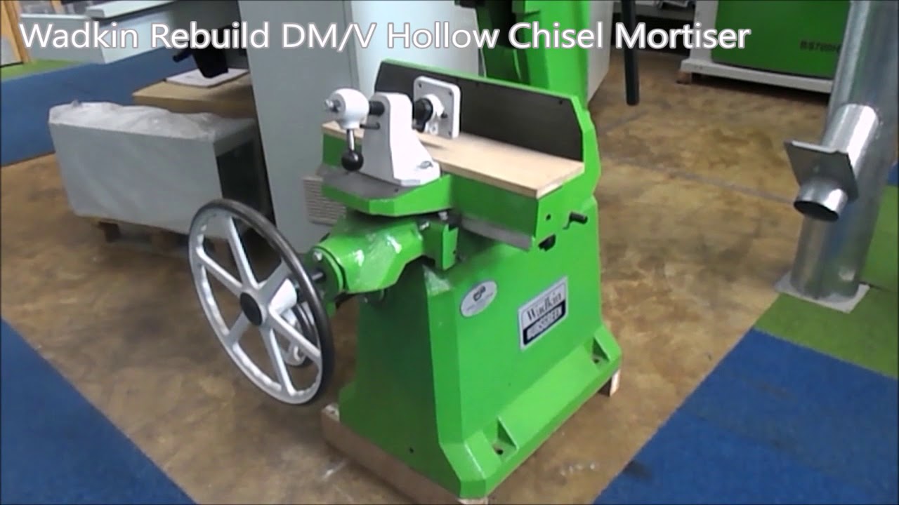 Refurbished Wadkin Machines at AMS - YouTube