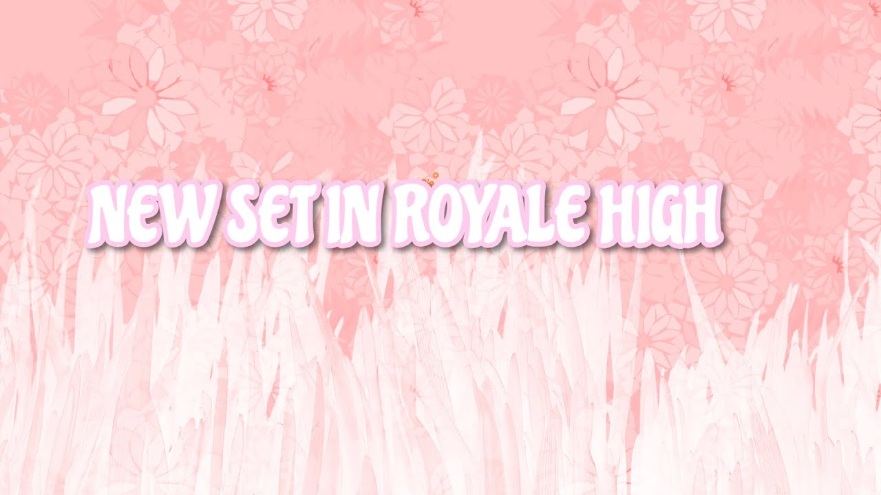 NEW SET IN ROYALE HIGH! ( Mon chéri tea party ) - YouTube