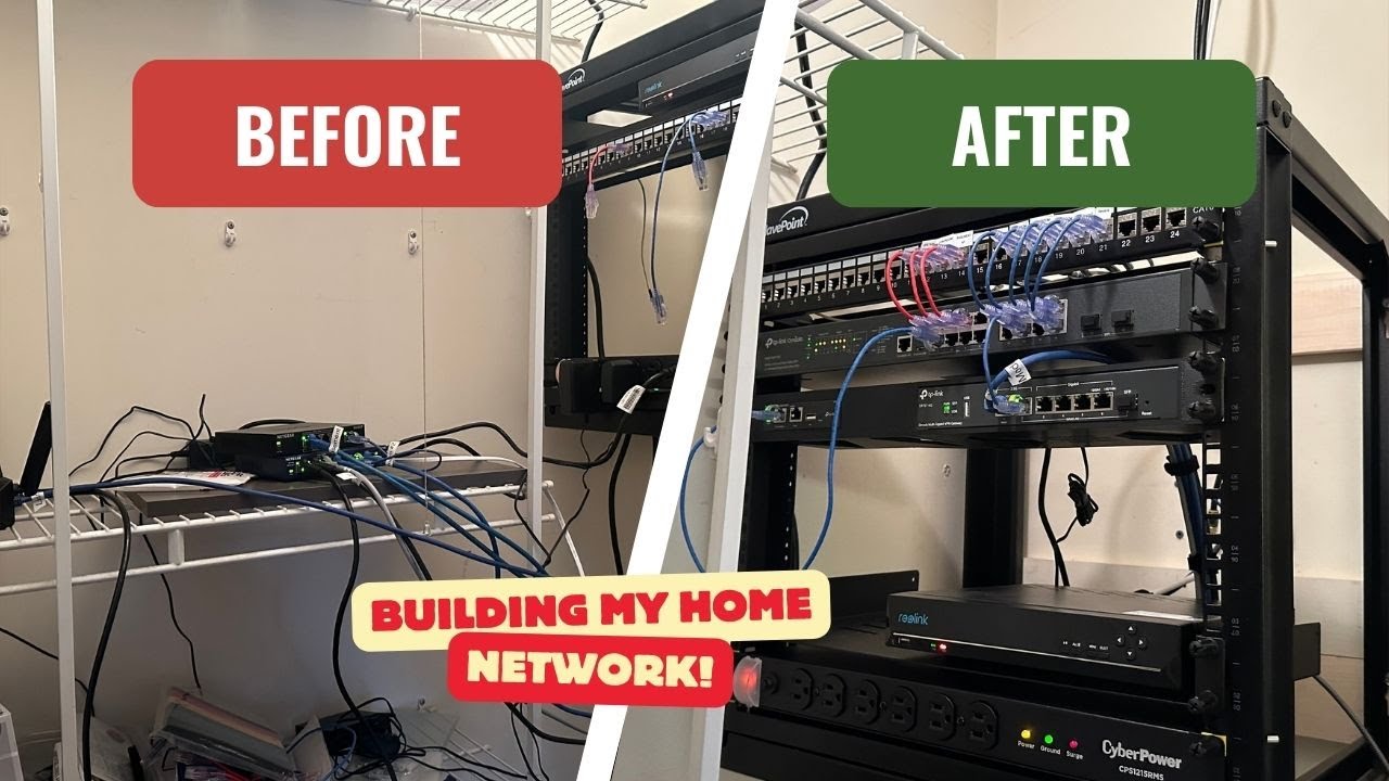 DIY Smart Home Network Build! - YouTube