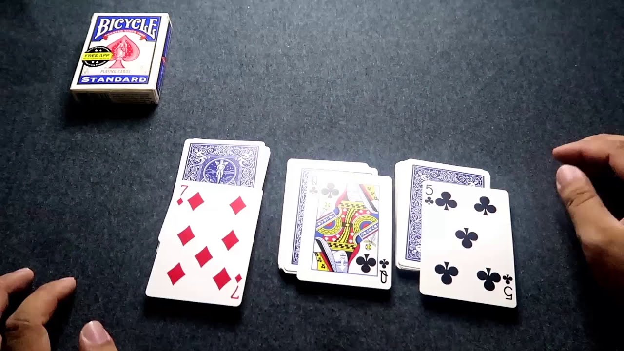How to do a Card Magic Trick 102 - YouTube