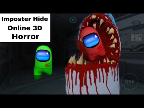 Among Us in 3D | Imposter Hide online 3D Horror Gameplay #voltzgamer # ...