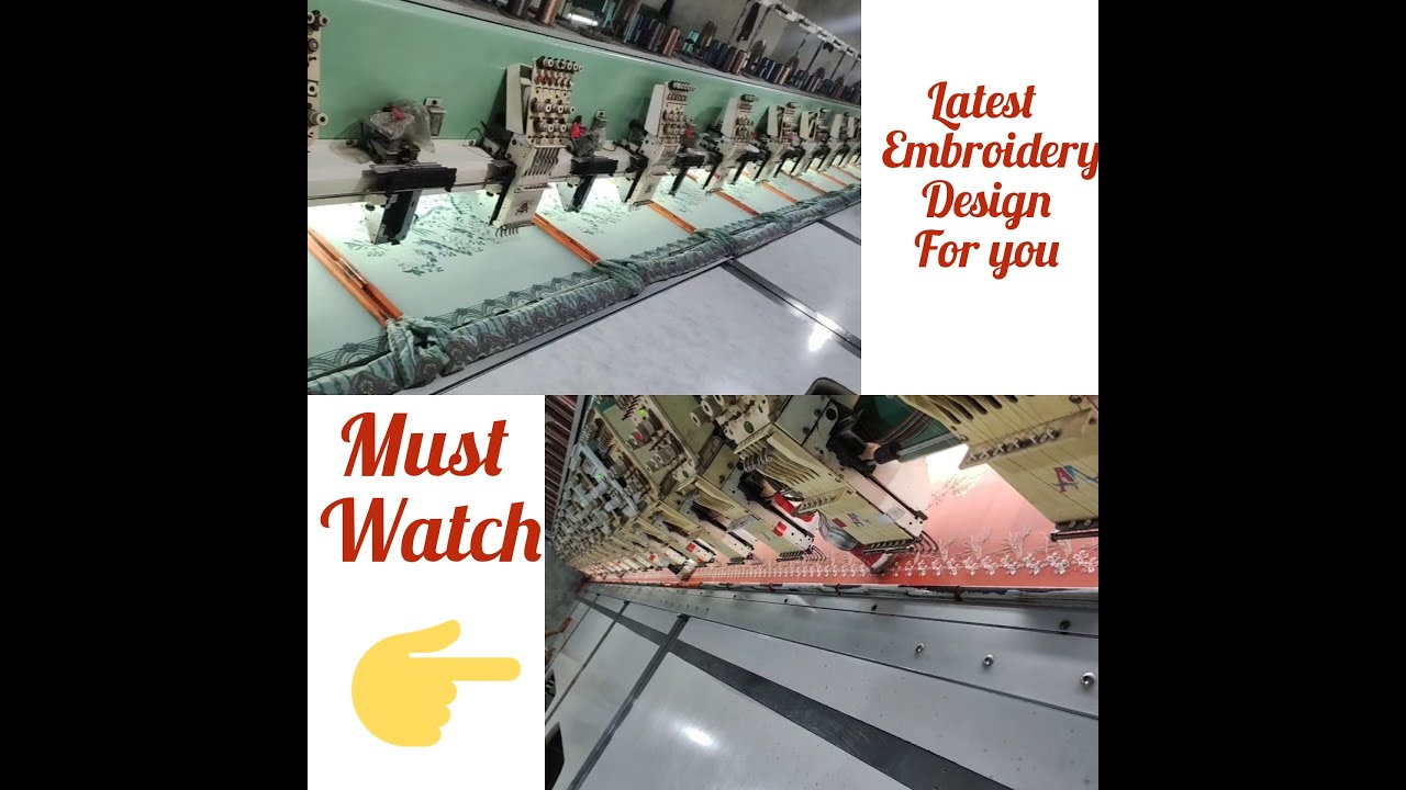 Computerized Embroidery Machine | Professional Embroidery Machine ...