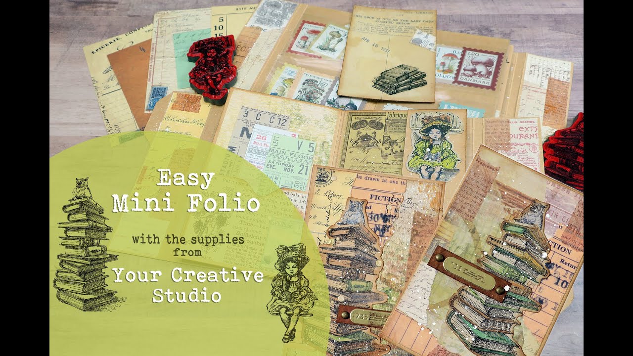 An Easy Folio with the 'Book' Themed Box from Your Creative Studio ...