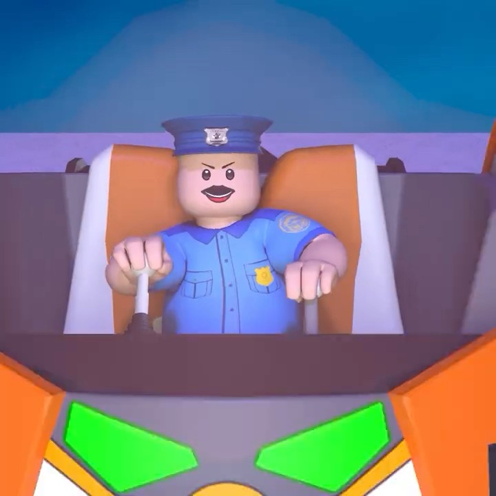 Epic Chase: Robot Policeman vs Criminal #roblox - YouTube