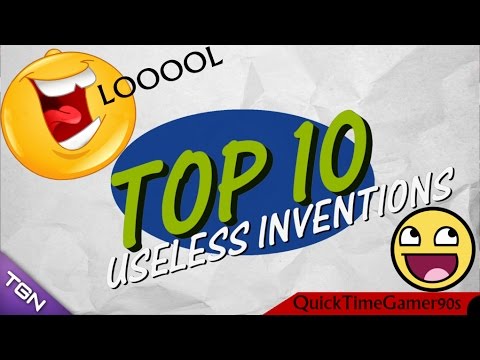 Top 10 USELESS INVENTIONS - YouTube