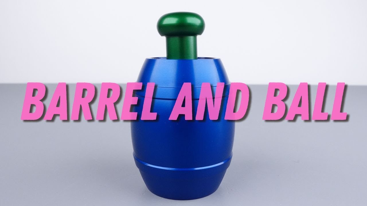 Barrel and Ball - Hoffman Mechanical Puzzle - Solution Tutorial - YouTube