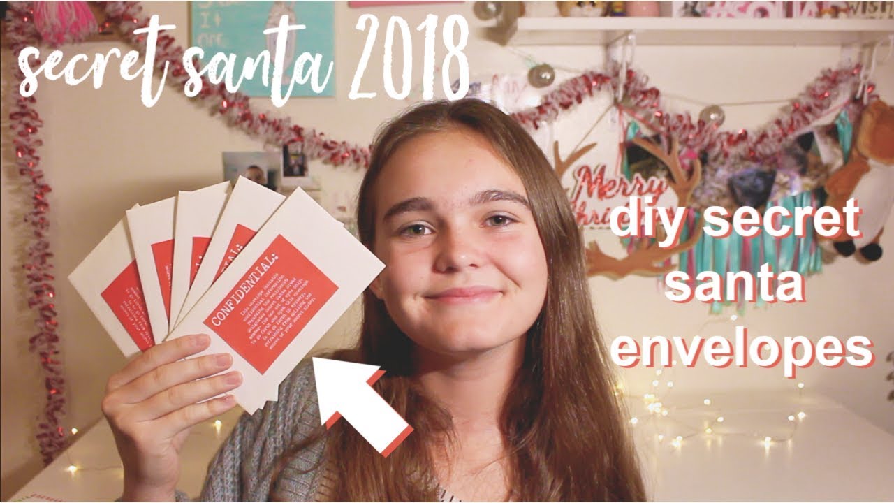 HOW TO HOST THE BEST SECRET SANTA GIFT EXCHANGE!!! (Vlogmas Day 2 ...