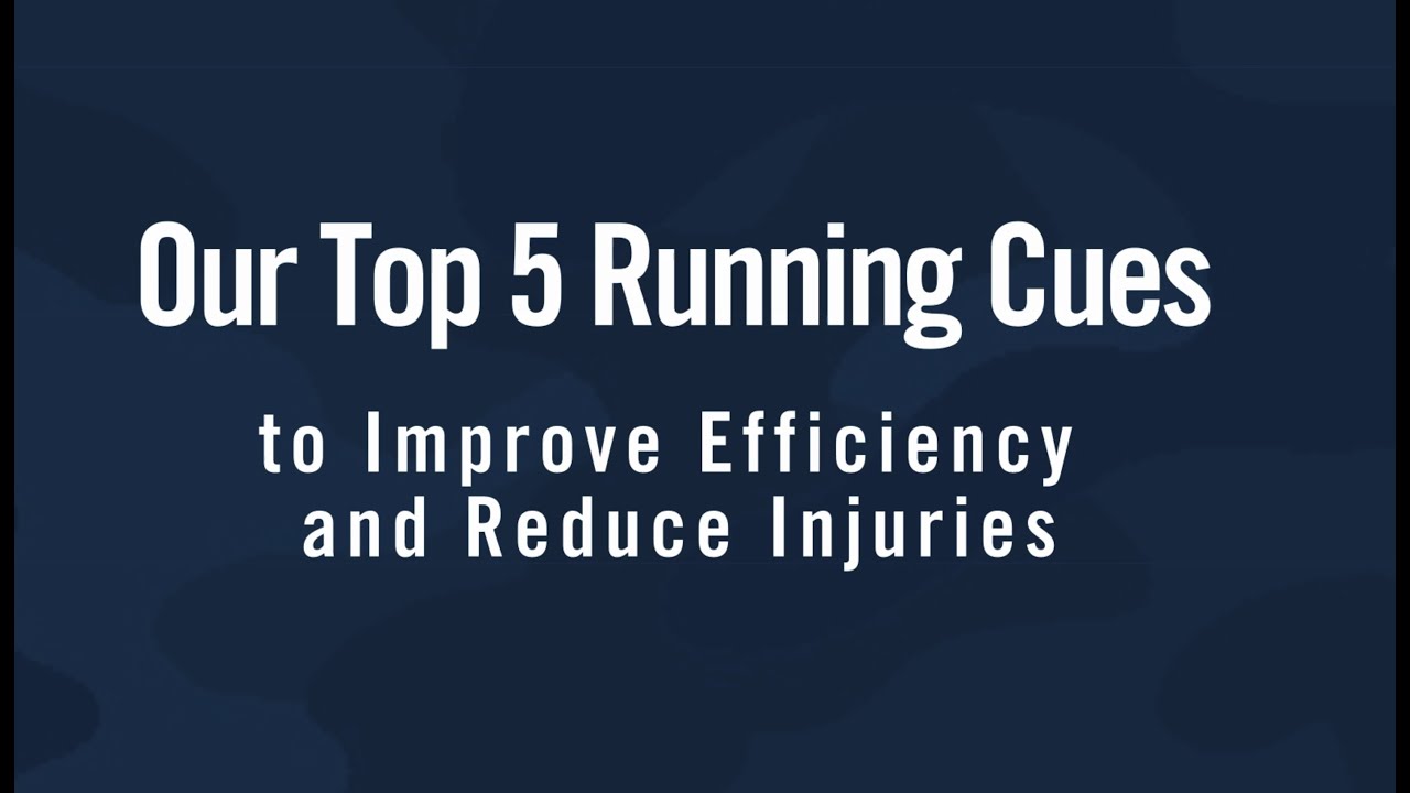 Top Running Cues to Improve Efficiency and Avoid Injuries - YouTube