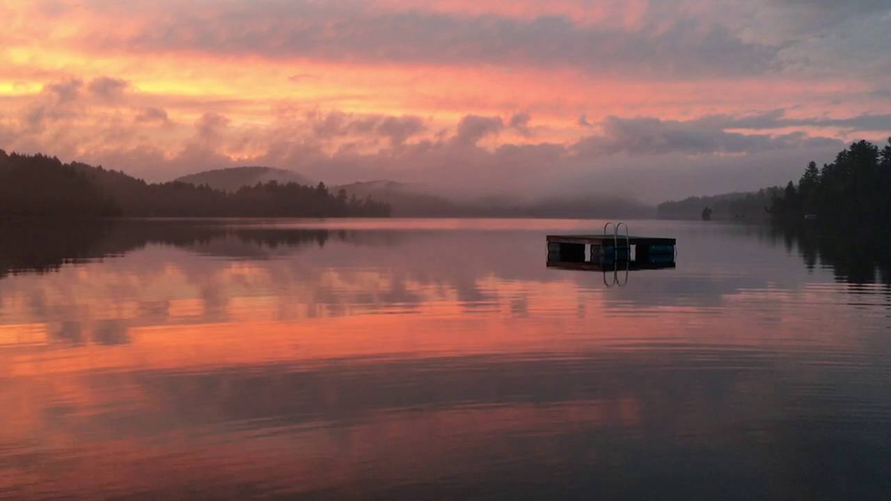 Hawk Lake Sunset - YouTube