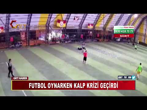 FUTBOL OYNARKEN KALP KRİZİ GEÇİRDİ