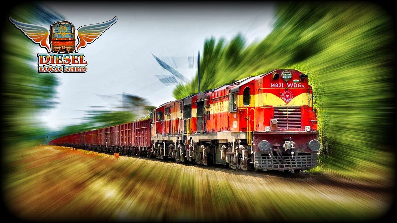 Classic DIAMOND ALCOS with a Freight Rake - BOST HS | Indian Railways ...