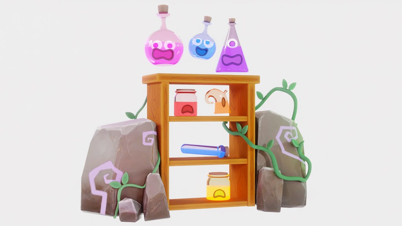 Rack of Liquor - Tinkerer Island | 3D Animation - YouTube