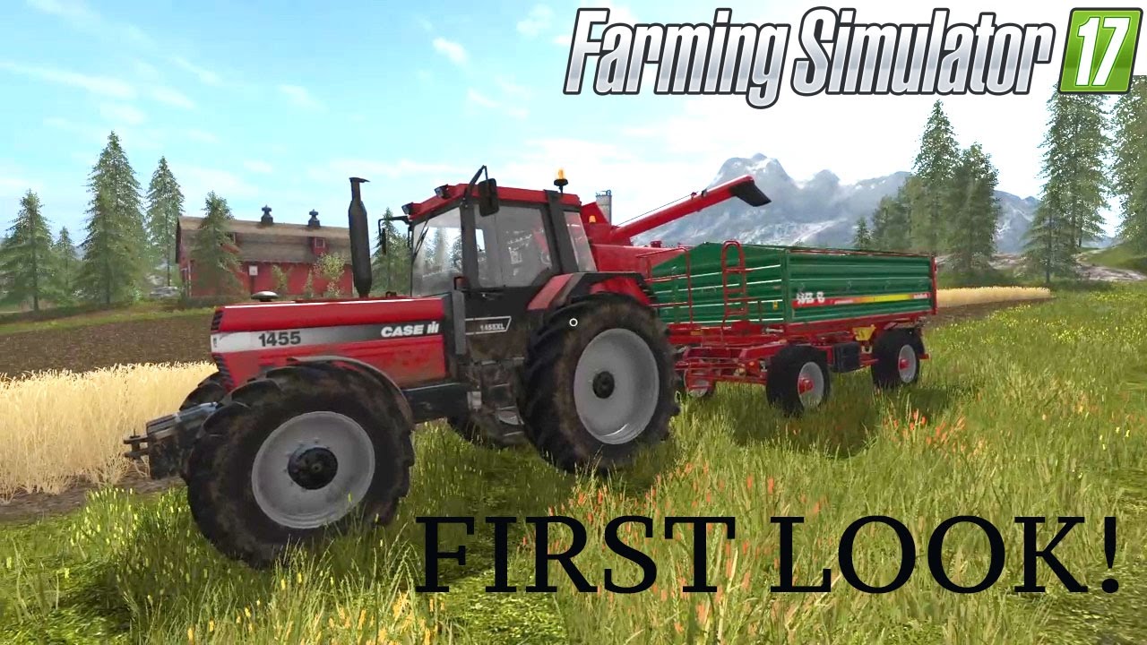 Farming Simulator 2017! | First Look Gameplay | Goldcrest Valley | PS4 ...