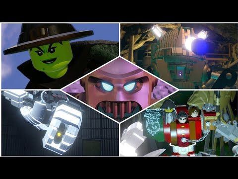 LEGO Dimensions - All Bosses & Endings - YouTube