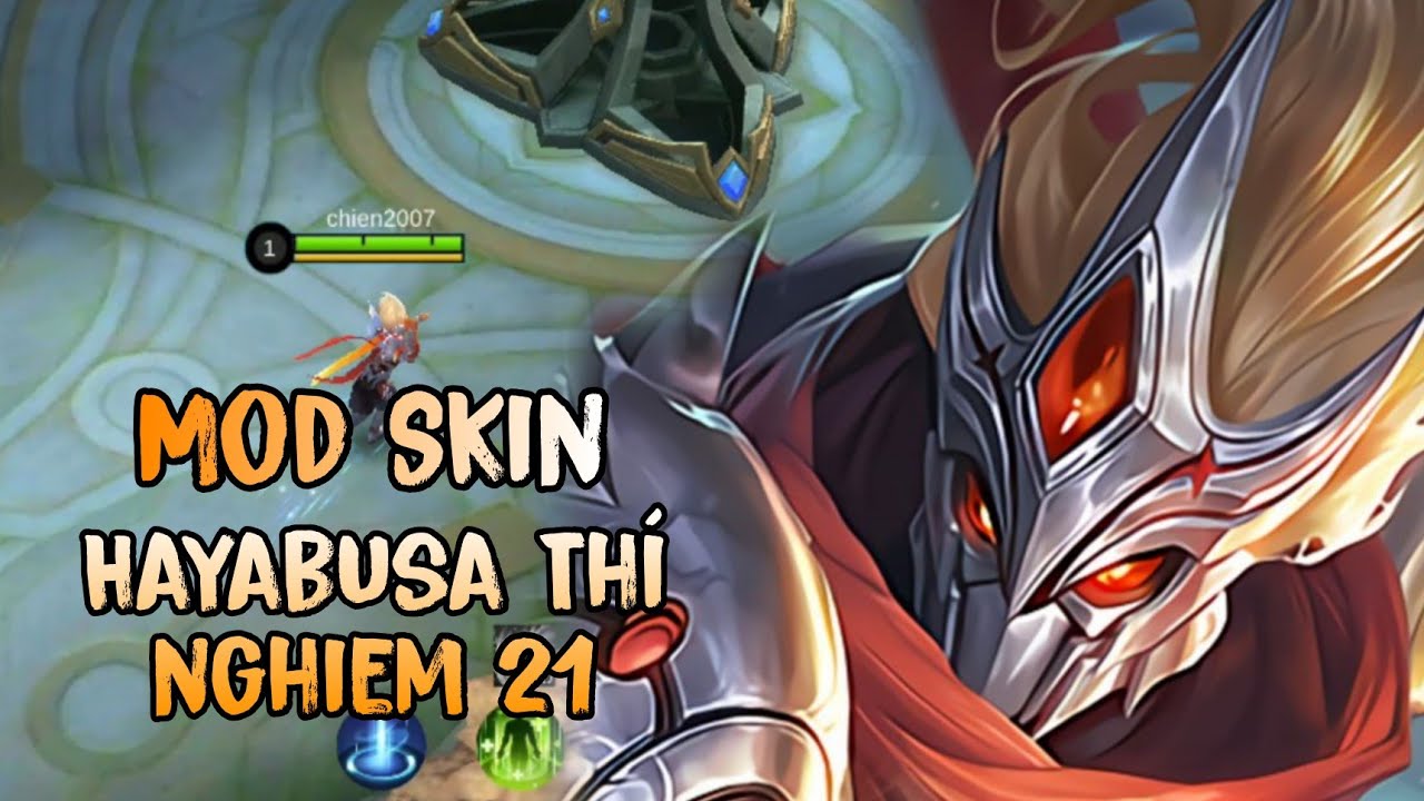 MOD SKIN MOBILE LEGENDS | MOD SKIN HAYABUSA THÍ NGHIỆM 21 - YouTube