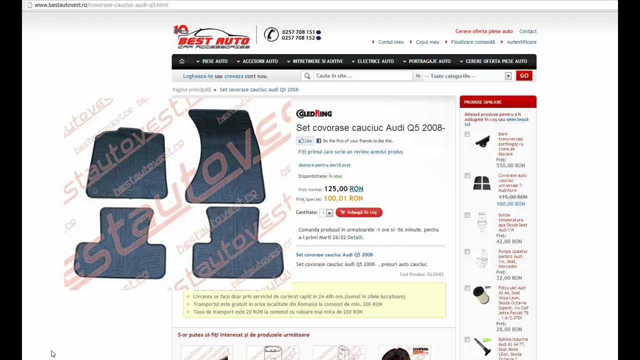 Presuri cauciuc Audi Q5, presuri auto Audi Q5 - YouTube
