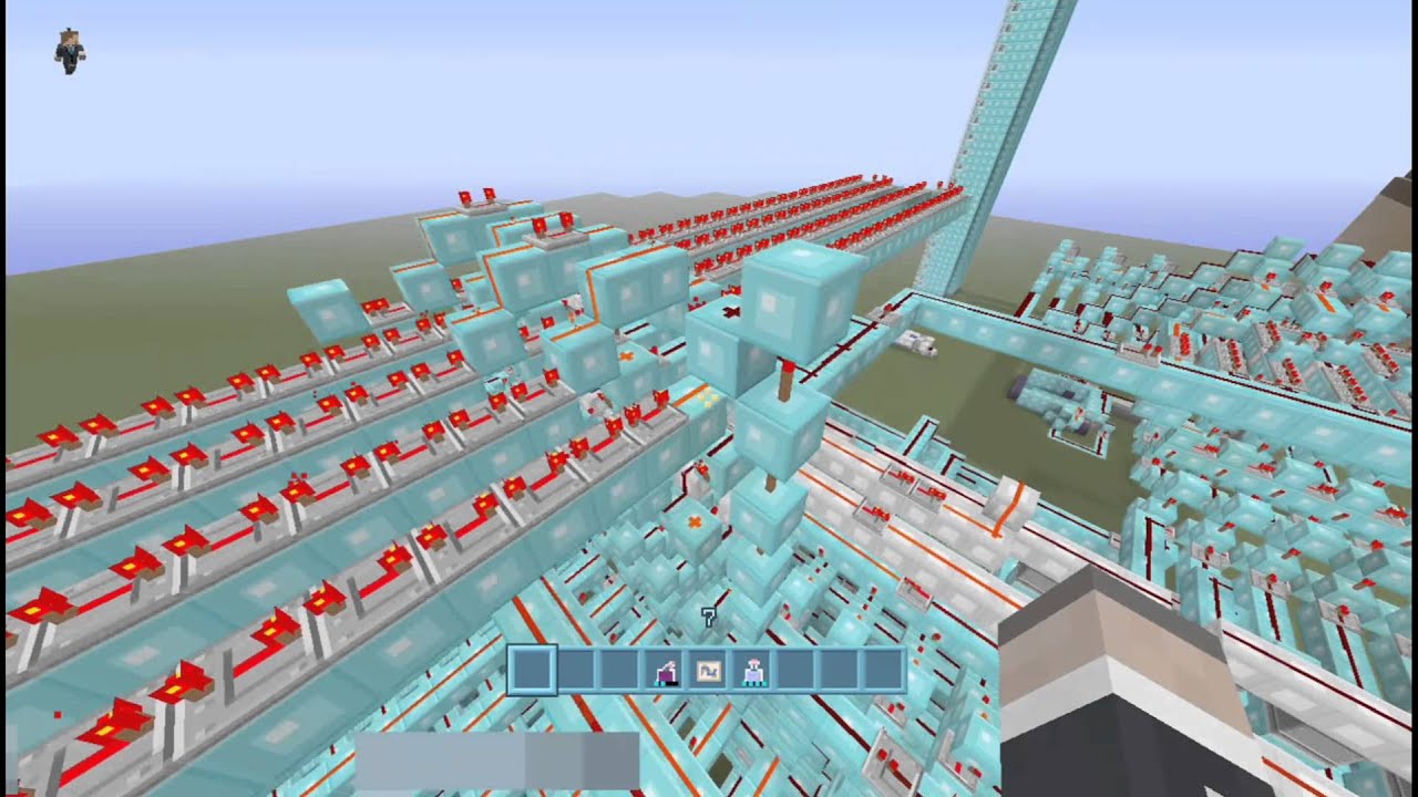 minecraft redstone computer - YouTube