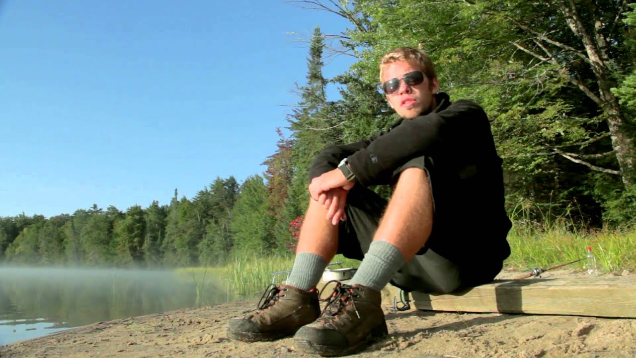 Tirrell Pond: Natural Sand Beach Camping and Hiking - YouTube