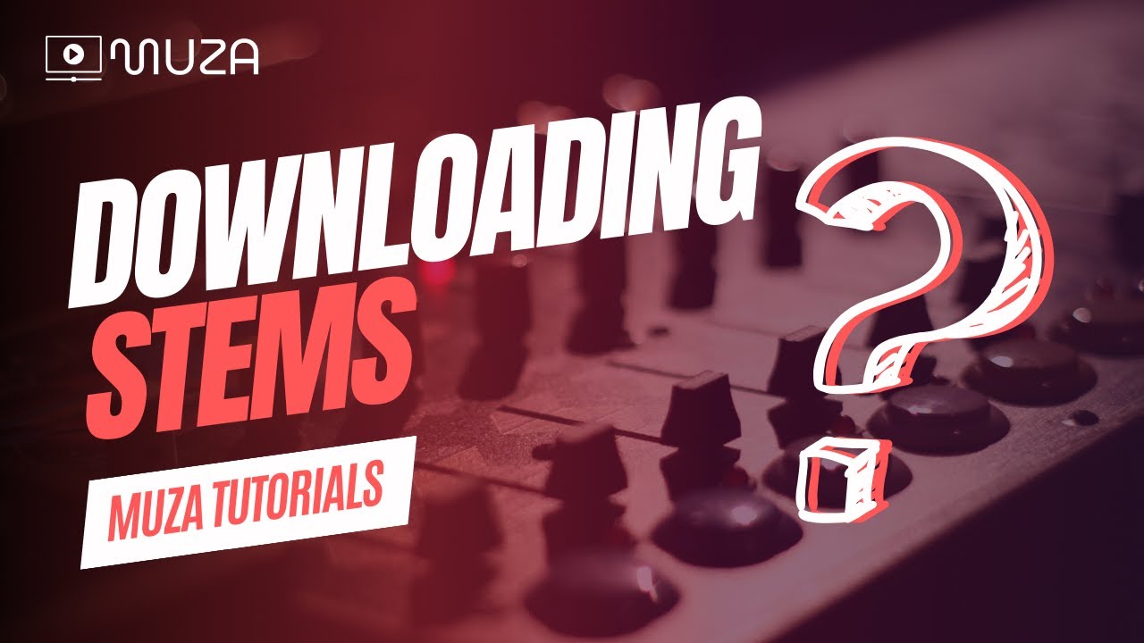 MUZA - How to download stems - YouTube