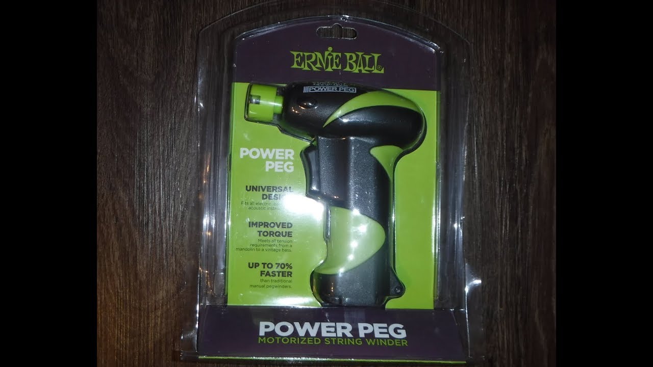 Ernie Ball Power Peg Unboxing Test And Review - YouTube