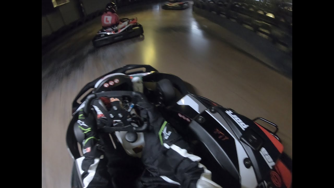 Indoor Karting Cardiff - Session 1 (Part 1 of 3) - YouTube