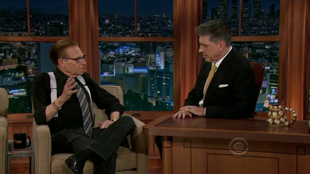 Late Late Show with Craig Ferguson 03/05/2013 Larry King, Abbie Cornish ...