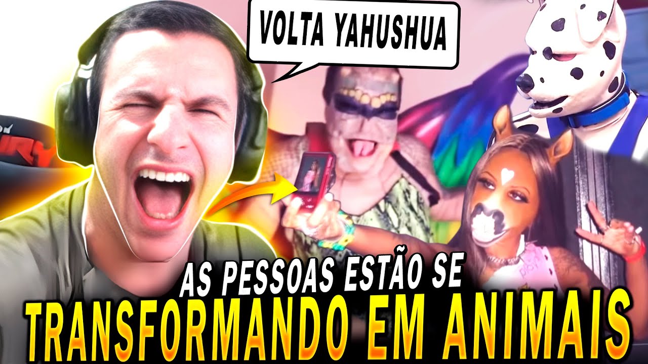 SUPER XANDÃO REAGINDO A: INACREDITÁVEL PESSOAS ESTÃO SE TRANSFORMANDO EM ANIMAIS - YouTube